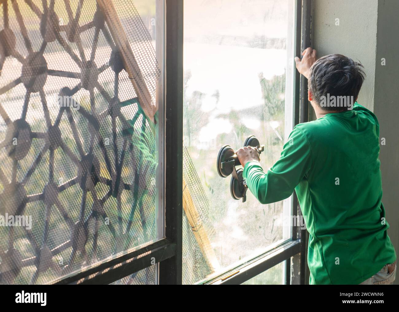 Plastic profile frame window two hi-res stock photography and images ...