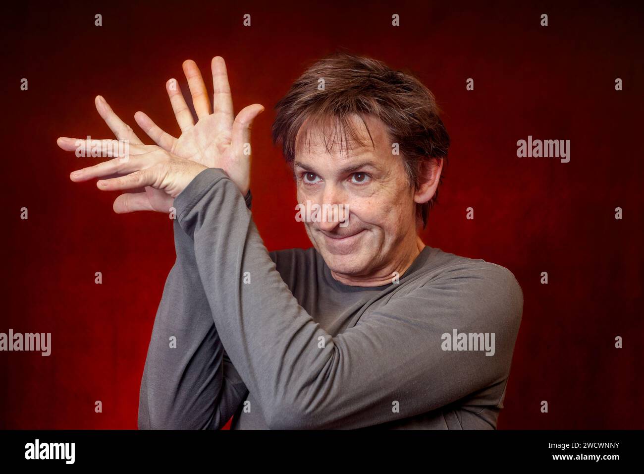 The singer-songwriter and actor, Albert Pla, poses for Europa Press ...