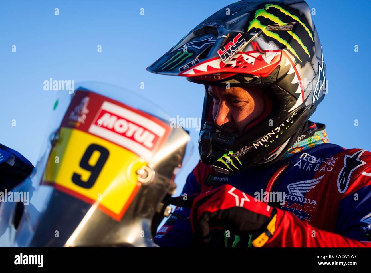 Al Ula, Saudi Arabia - January 17, 2024, BRABEC Ricky (usa), Monster ...
