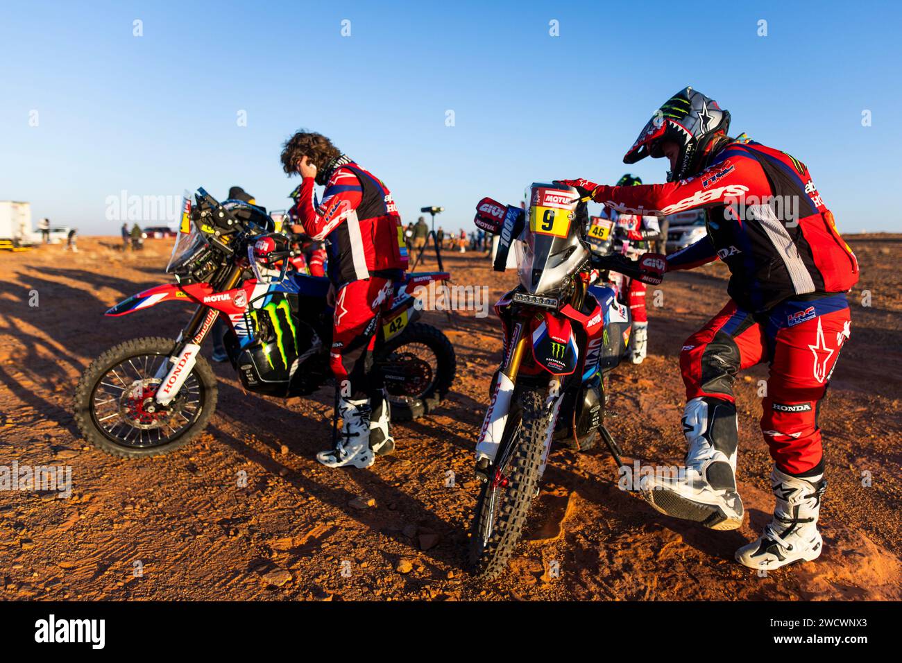 Al Ula, Saudi Arabia - January 17, 2024, BRABEC Ricky (usa), Monster ...