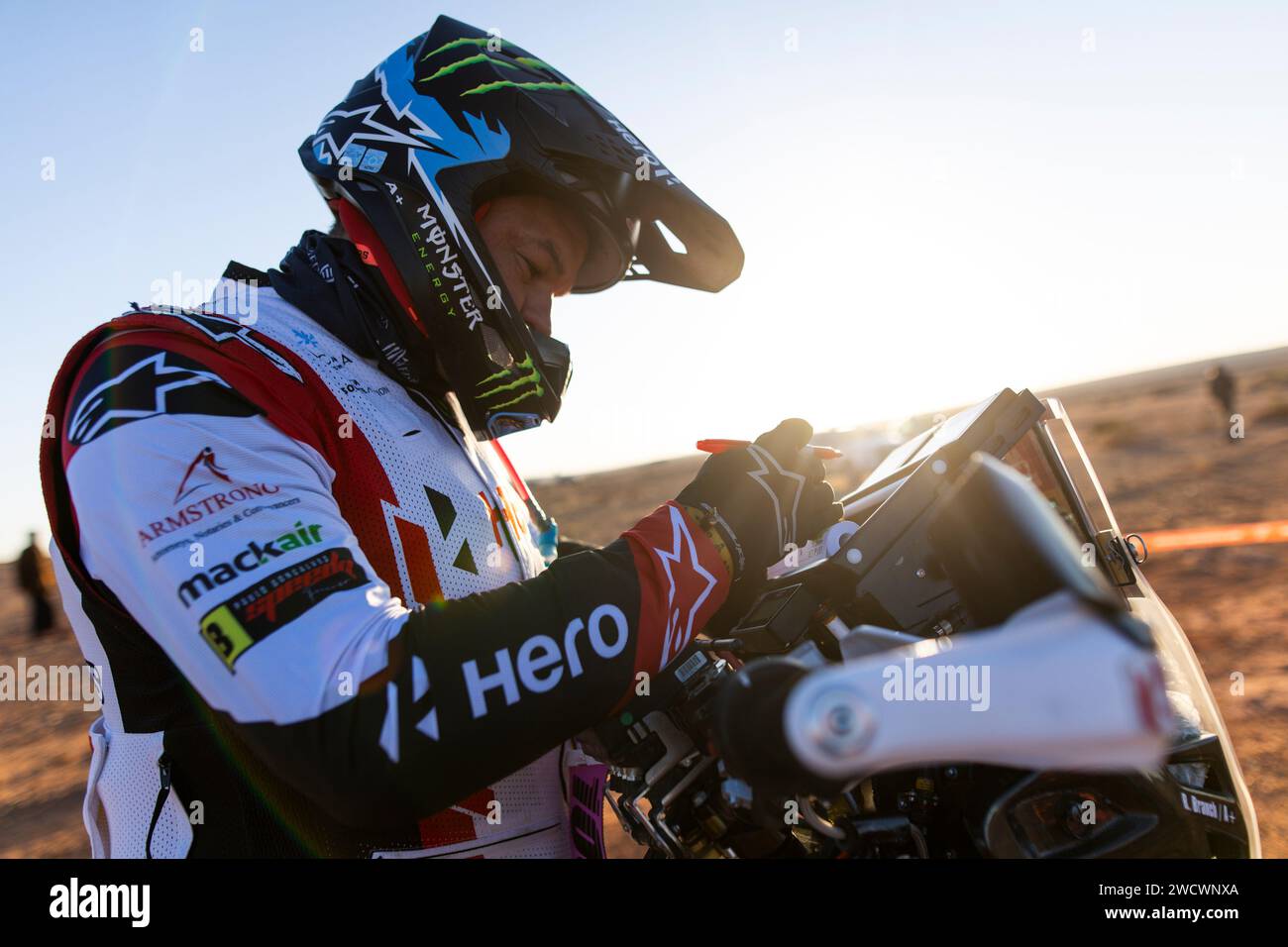Al Ula, Saudi Arabia - January 17, 2024, BRANCH Ross (bwa), Hero ...