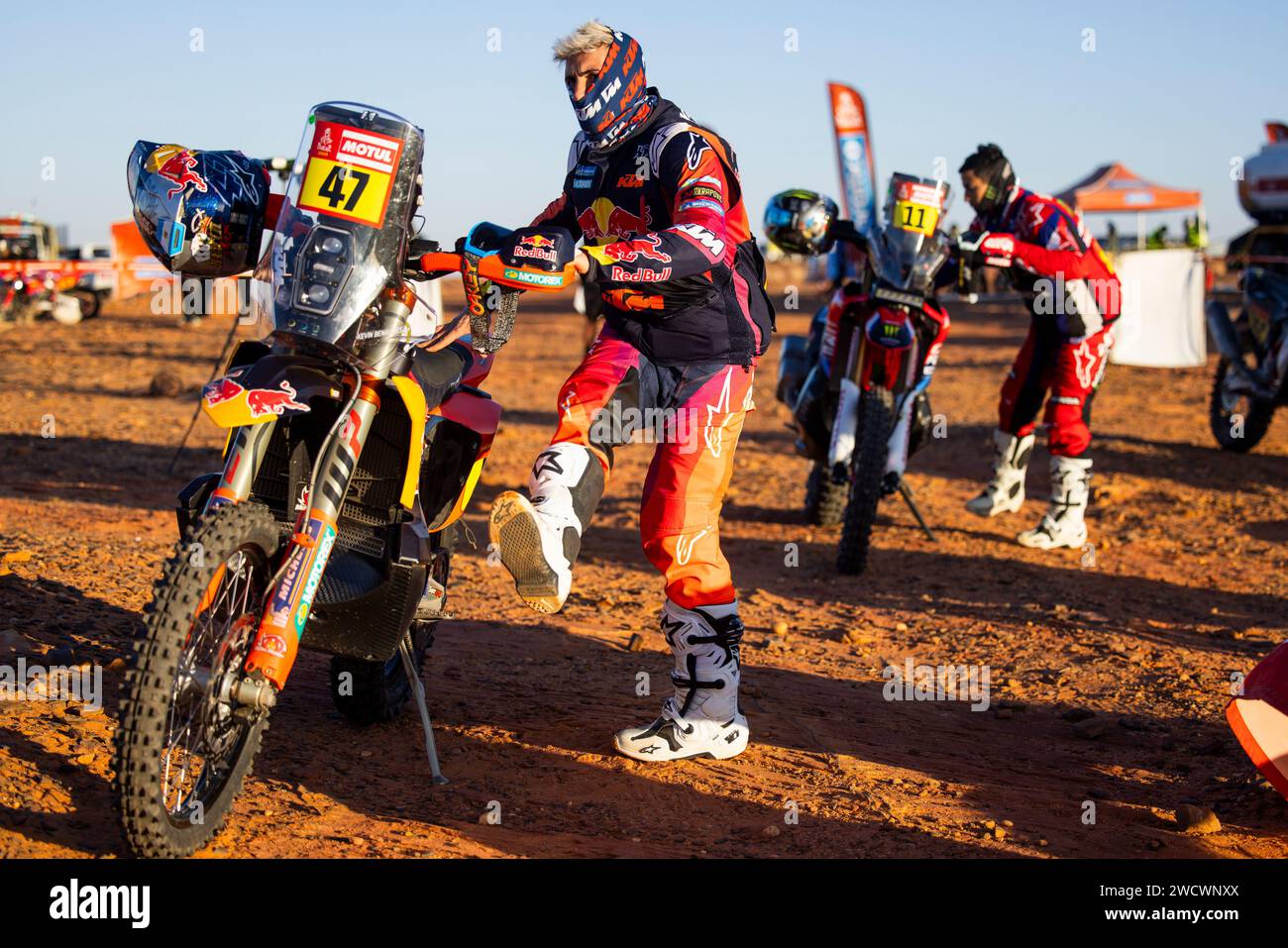 Al Ula, Saudi Arabia - January 17, 2024, BENAVIDES Kevin (arg), Red ...