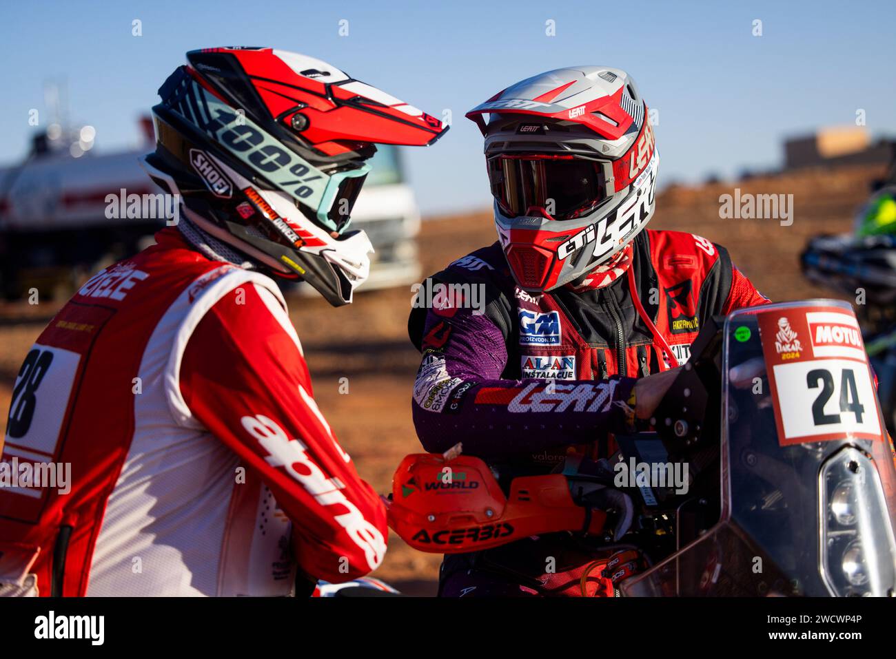 Al Ula, Saudi Arabia - January 17, 2024, Al Ula, Arabie Saoudite. 17th Jan, 2024. DOVEZE Mathieu ...