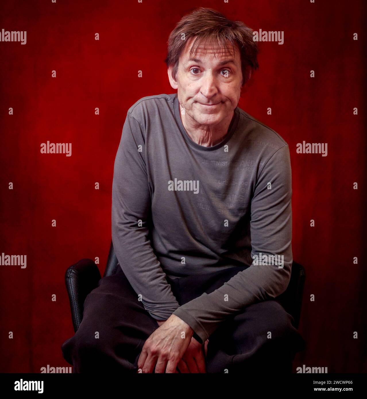 The singer-songwriter and actor, Albert Pla, poses for Europa Press ...