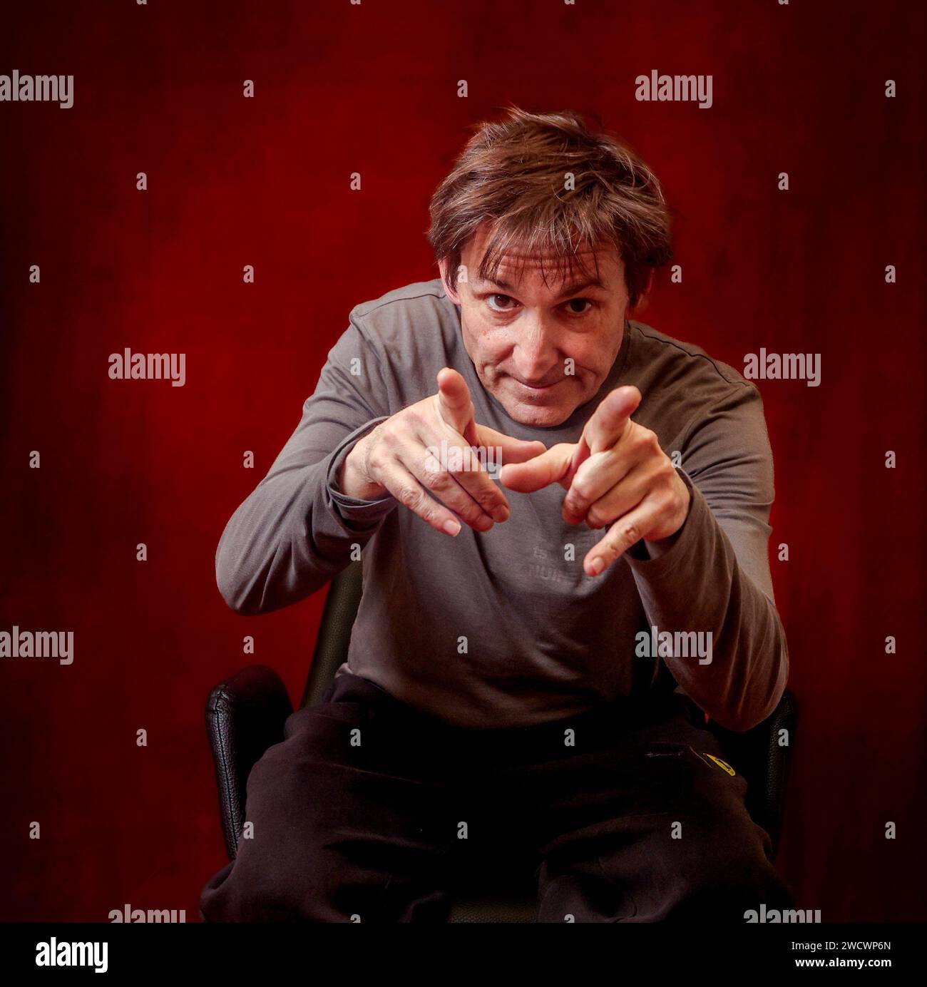 The singer-songwriter and actor, Albert Pla, poses for Europa Press ...