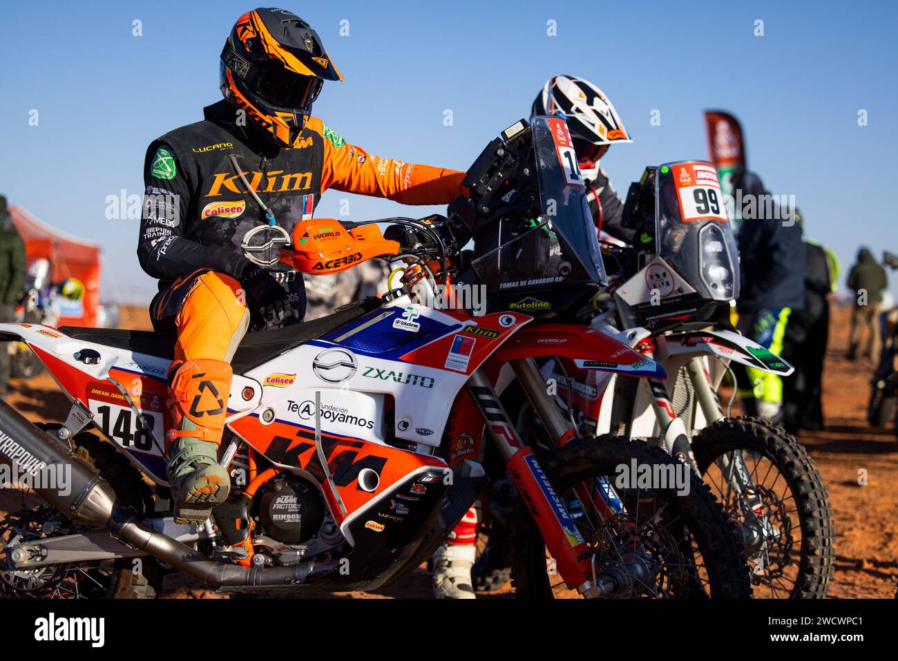 Al Ula, Saudi Arabia - January 17, 2024, Al Ula, Arabie Saoudite. 17th Jan, 2024. DE GAVARDO ...