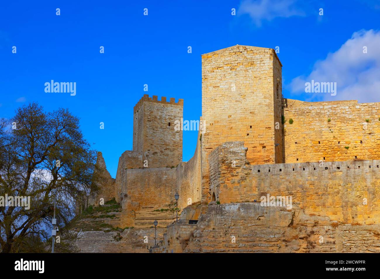Lombardia castle enna sicily hi-res stock photography and images - Alamy