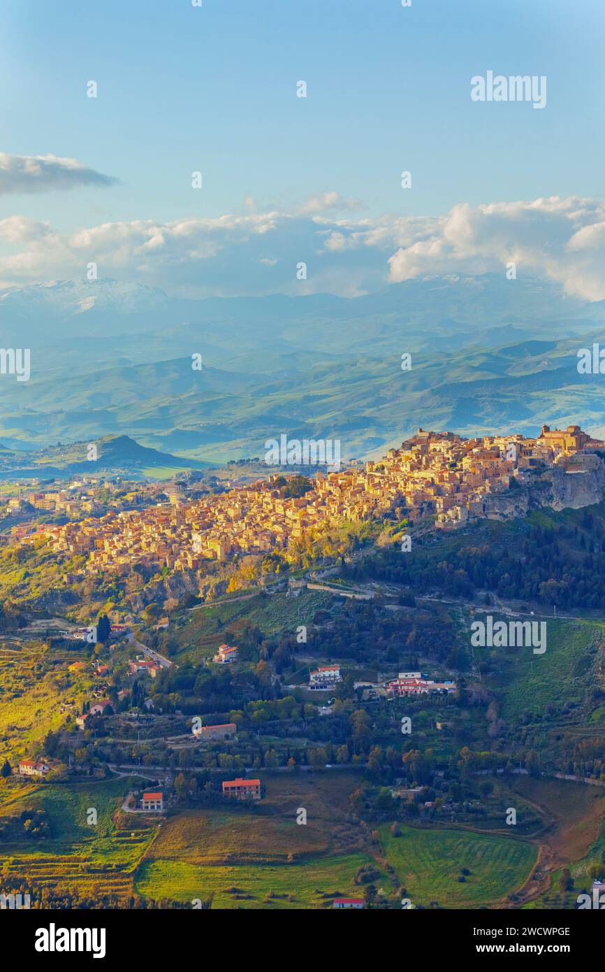 Sicily enna calascibetta hi-res stock photography and images - Alamy