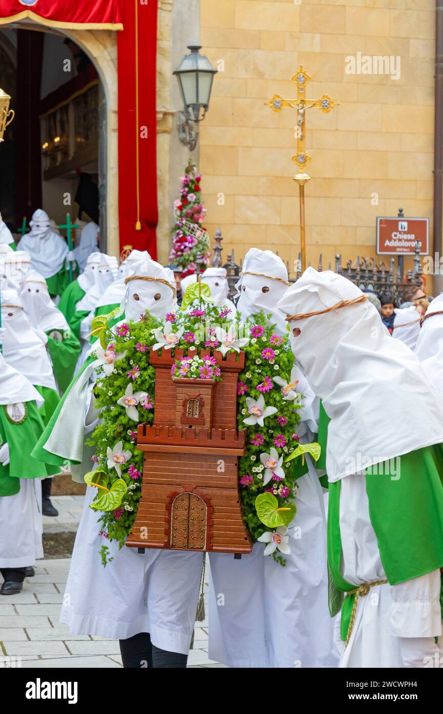 Easter cross church procession hi-res stock photography and images - Alamy