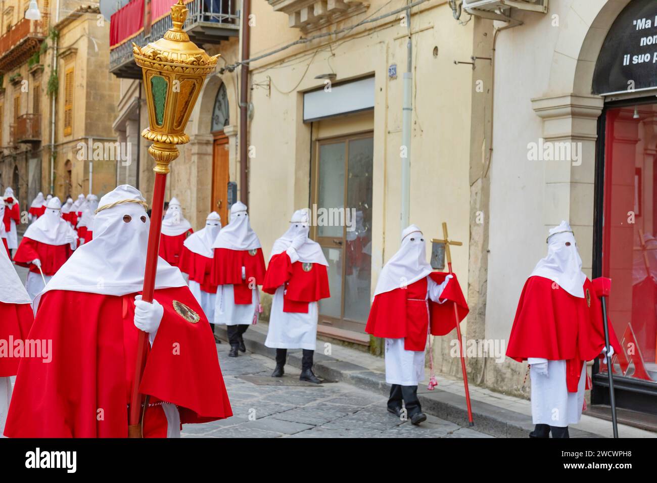 Italy, Sicily, Enna, Good Friday Procession Stock Photo - Alamy