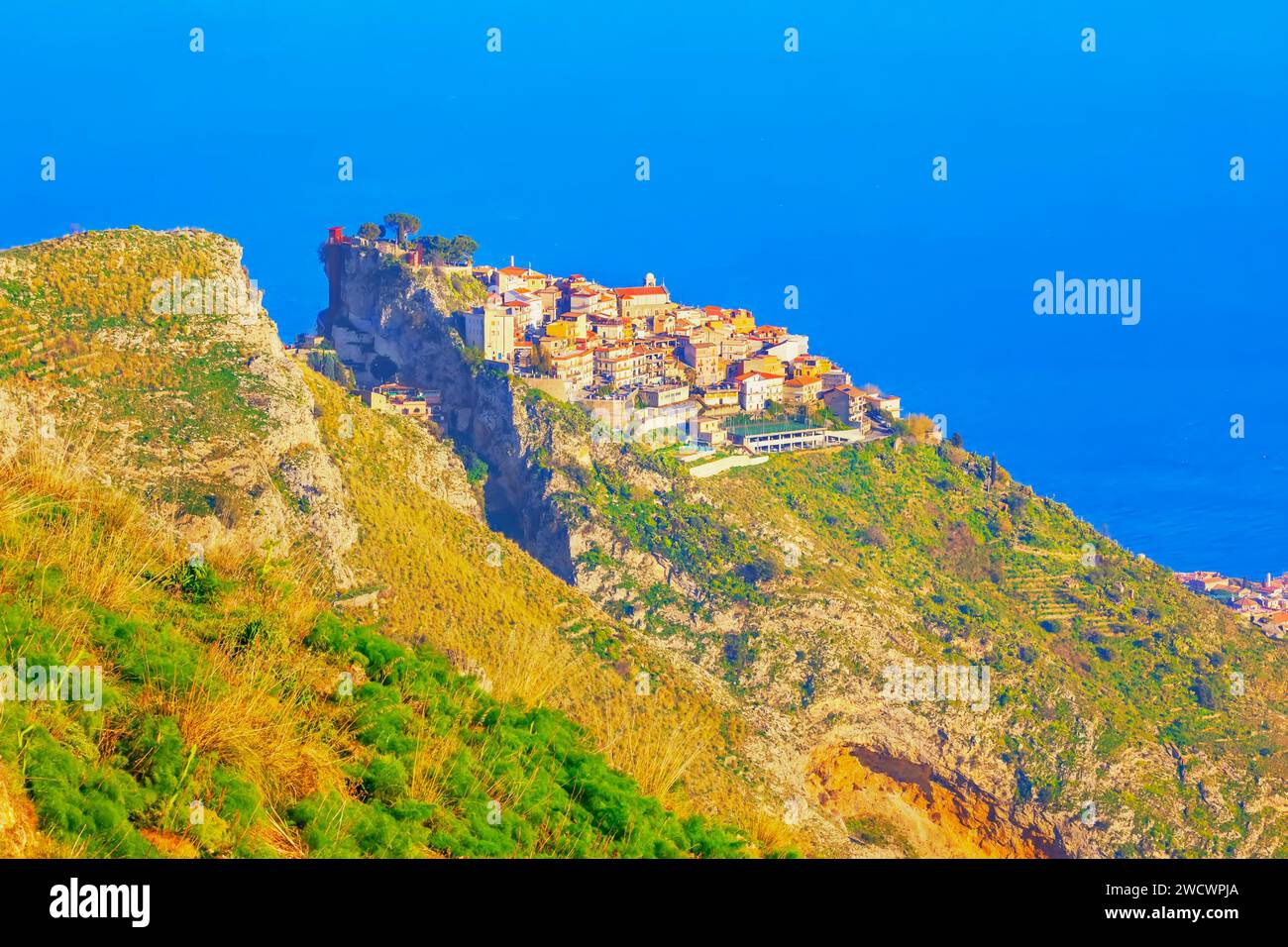 Castelmola village hi-res stock photography and images - Alamy