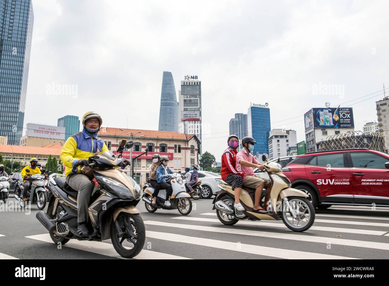 Vietnam, Ho Chi Minh City, Saigon, daily life Stock Photo - Alamy