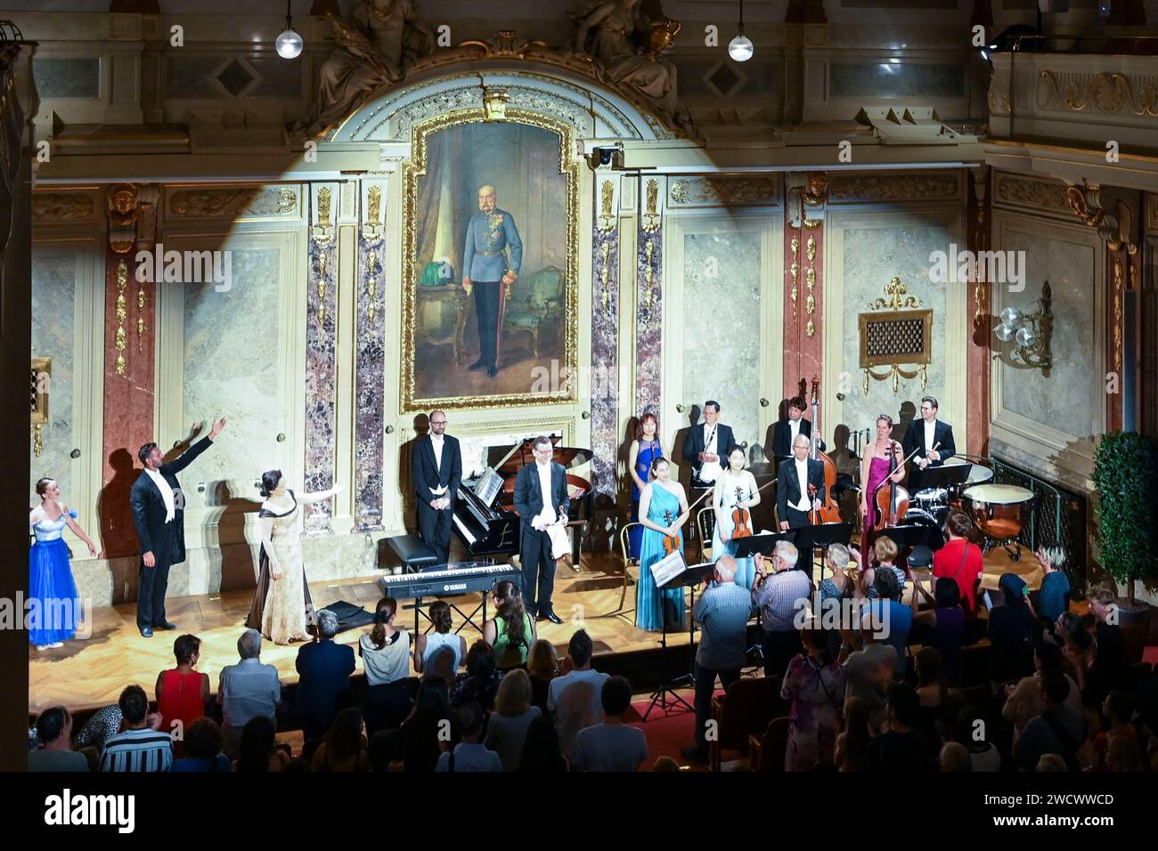 Austria, Lower Austria, Vienna, the classical music concert hall of the ...
