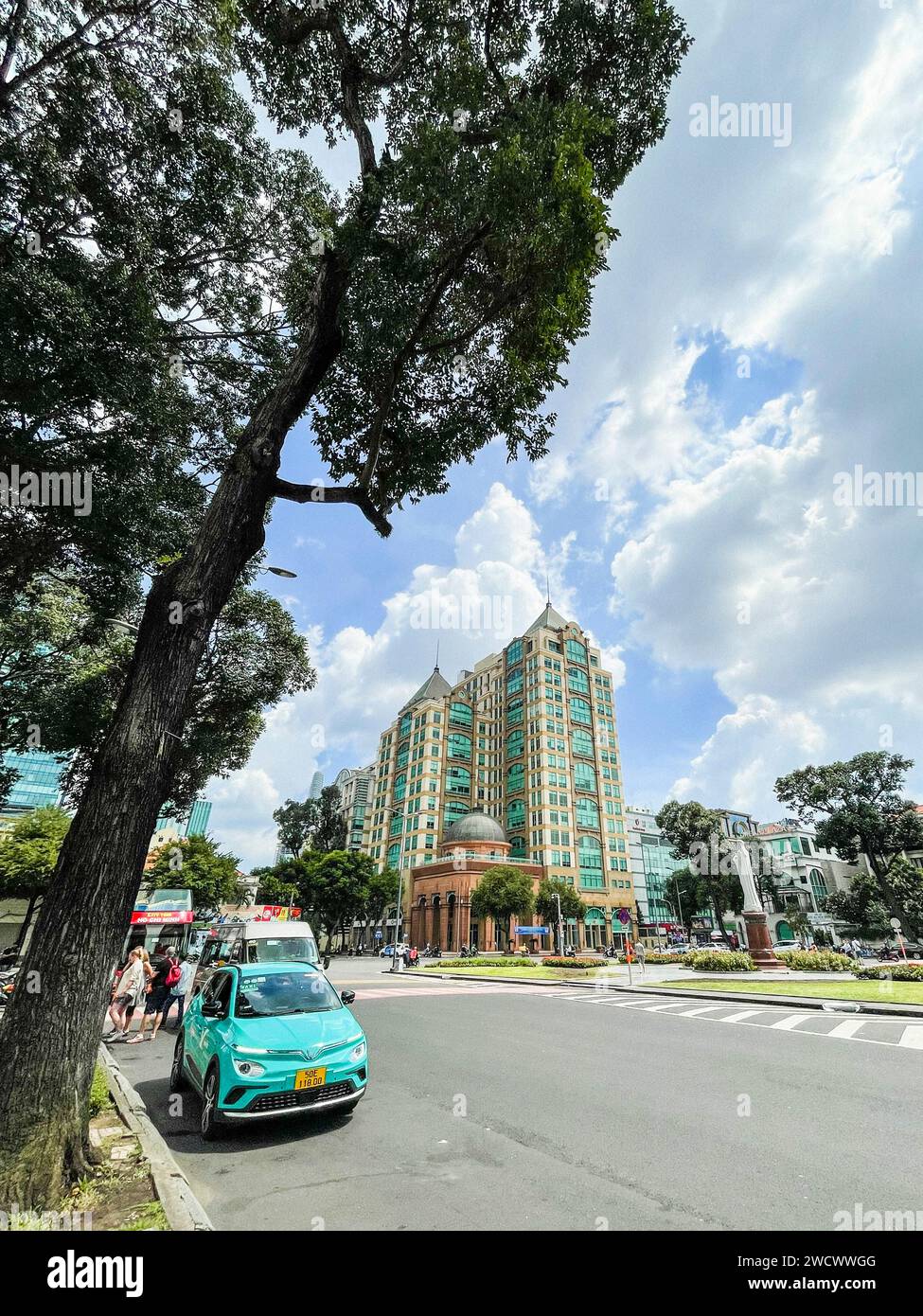 Vietnam, Saigon, Ho Chi Minh ville, landscape Stock Photo - Alamy