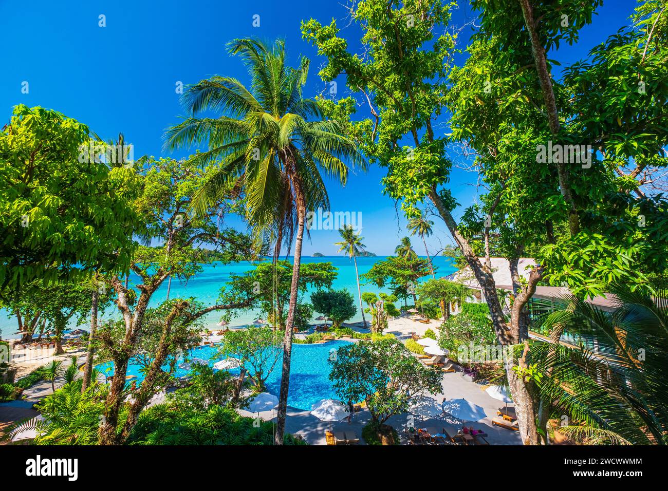 Thailand, Trat province, Ko Chang island, Kai Bae beach, Sylvan Ko ...