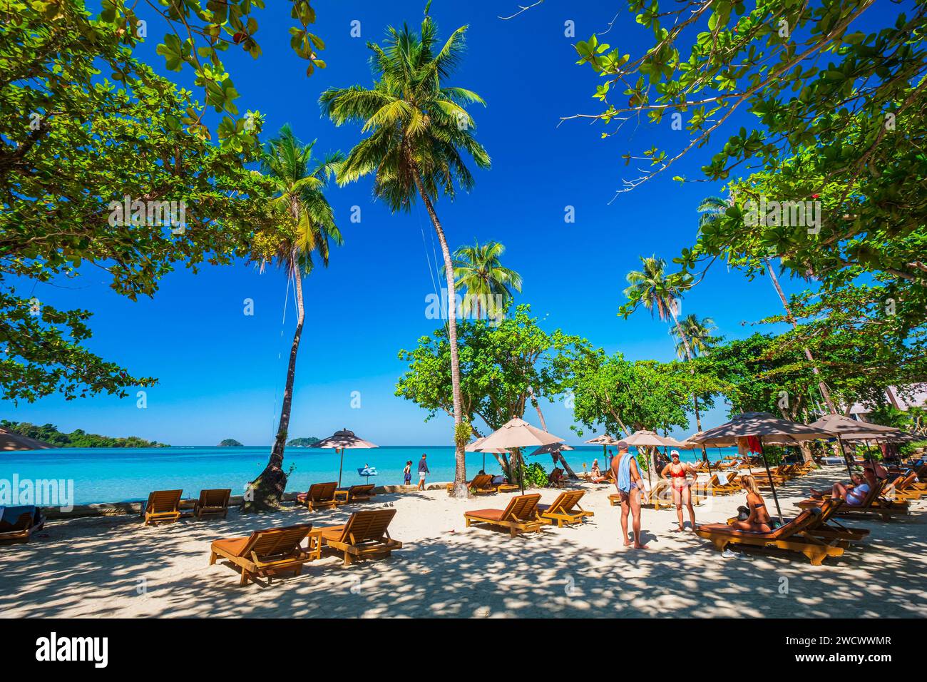 Thailand, Trat province, Ko Chang island, Kai Bae beach, Sylvan Ko ...
