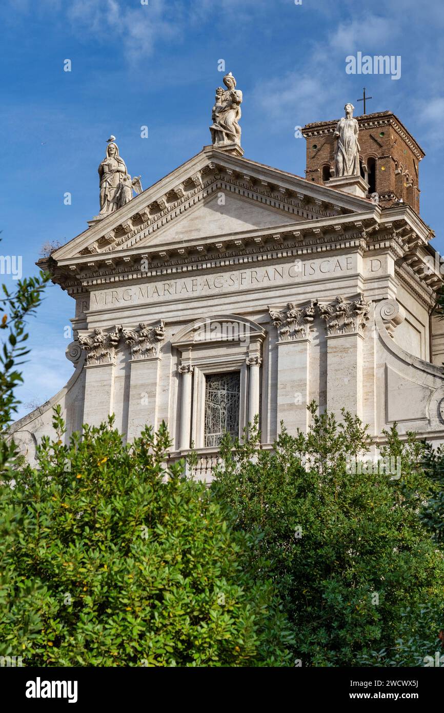 Italy, Latium, Rome, Roman Forum, Santa Francesca Romana Stock Photo ...