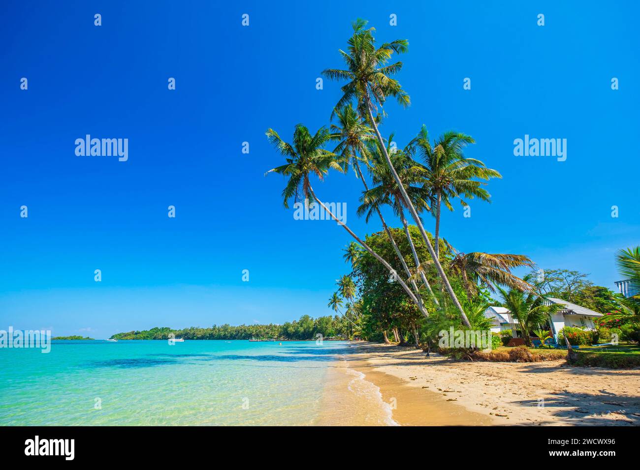 Thailand, Trat province, Ko Mak island, Ao Suan Yai beach Stock Photo ...