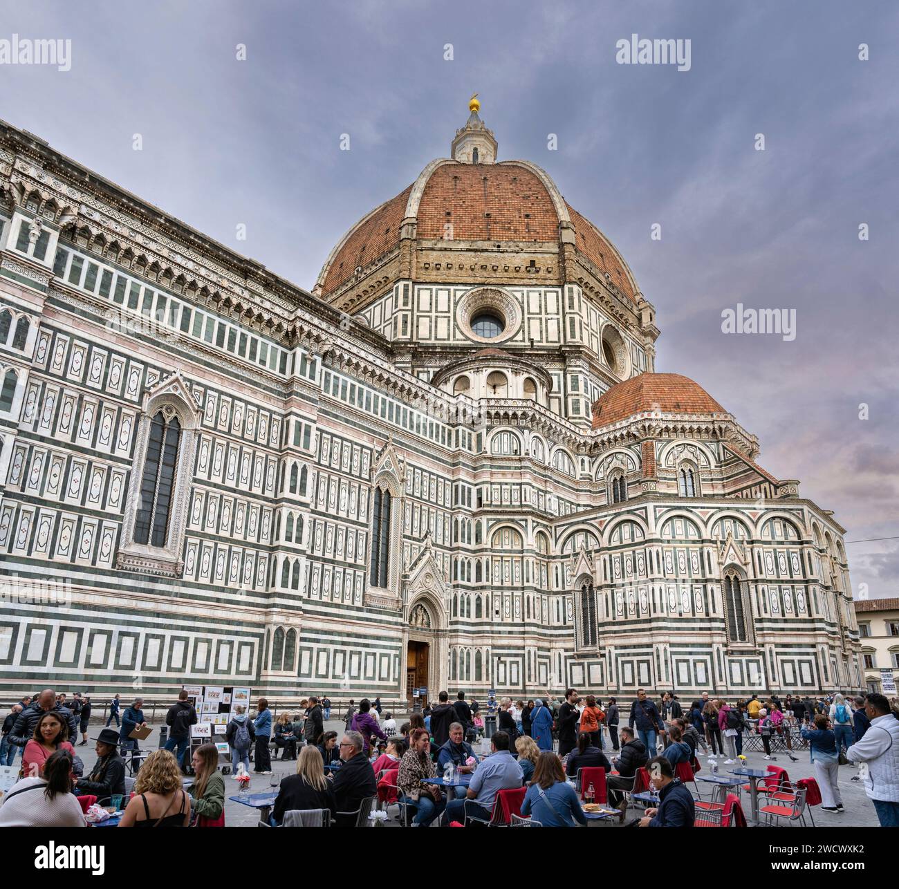 Italy, Toscane, Florence, Cathedral of Saint Mary of the Flower ...