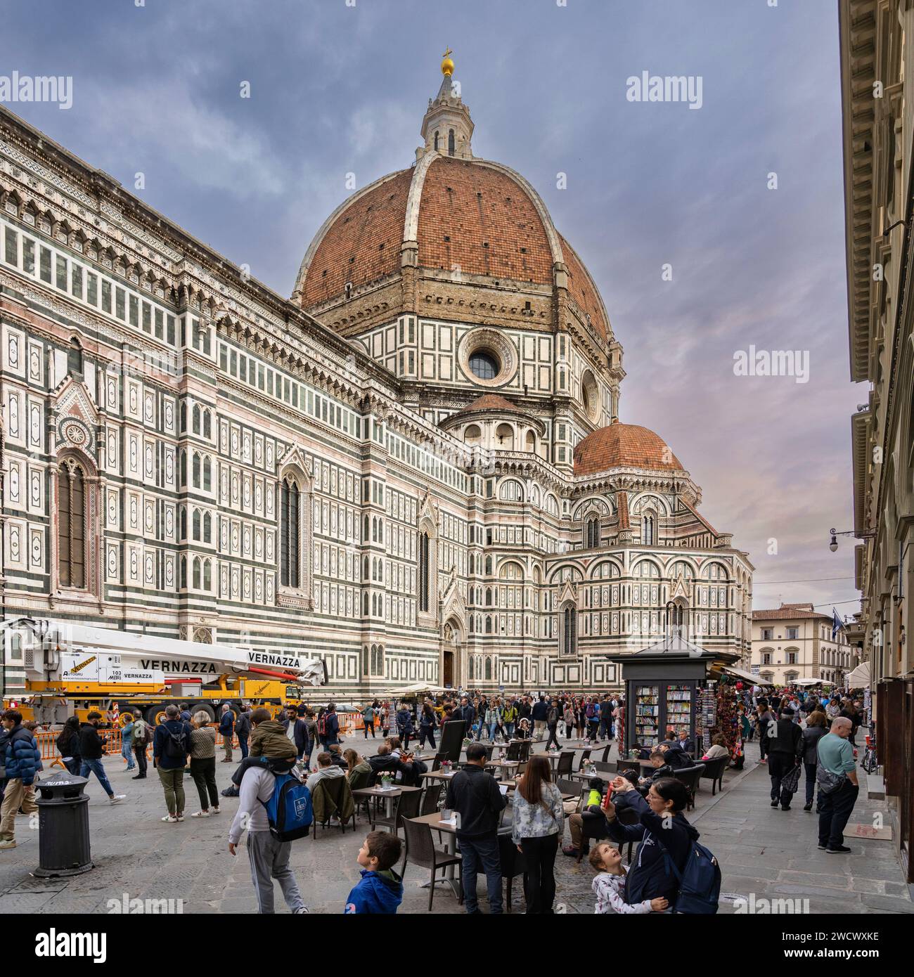Italy, Toscane, Florence, Cathedral of Saint Mary of the Flower ...