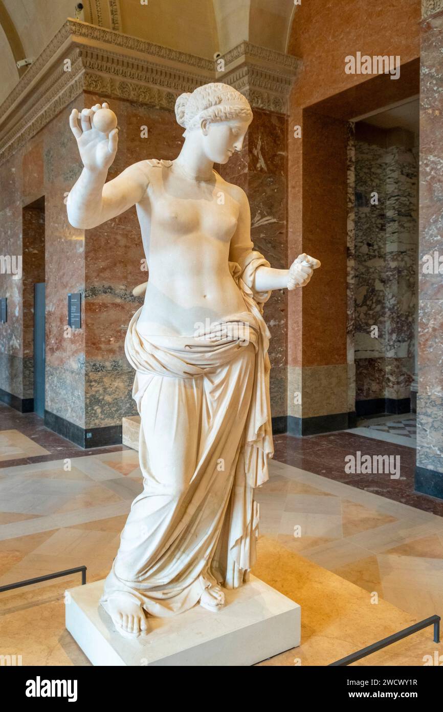 France, Paris, the Louvre museum, Greek antiquities, classical and Hellenistic art, Aphrodite ...