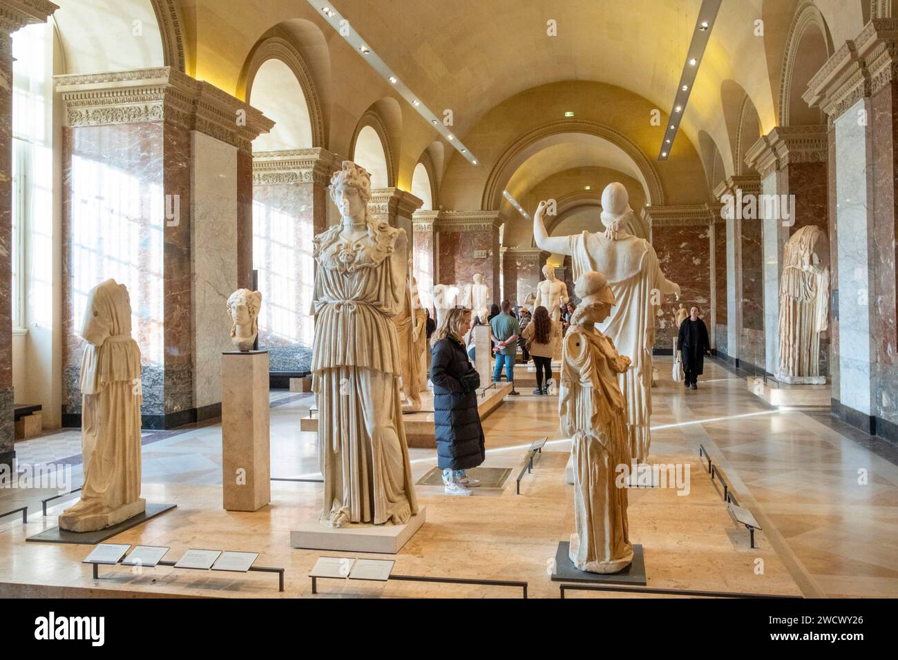Greek sculpture louvre museum hi-res stock photography and images - Alamy