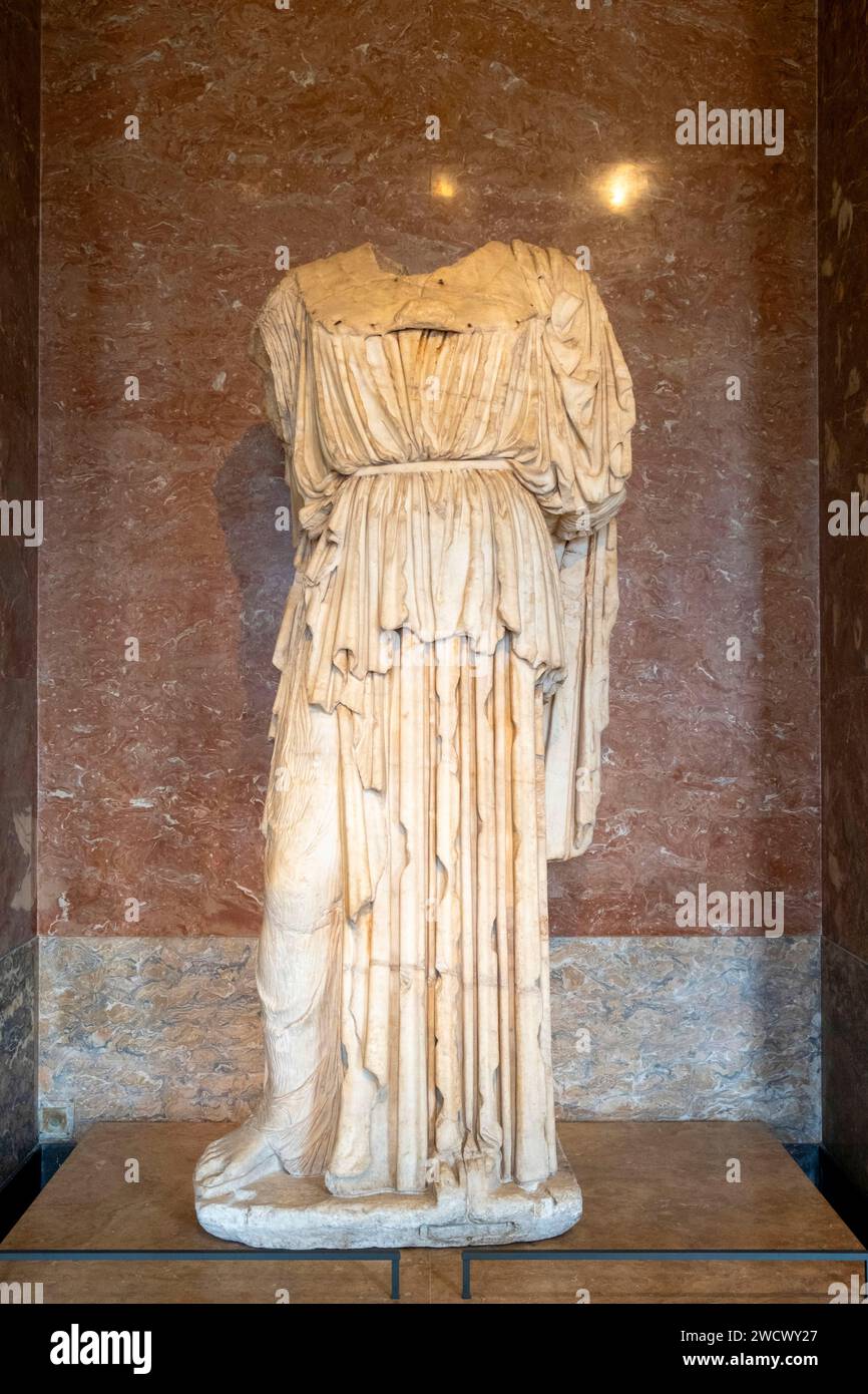 France, Paris, the Louvre museum, Greek antiquities, classical and ...