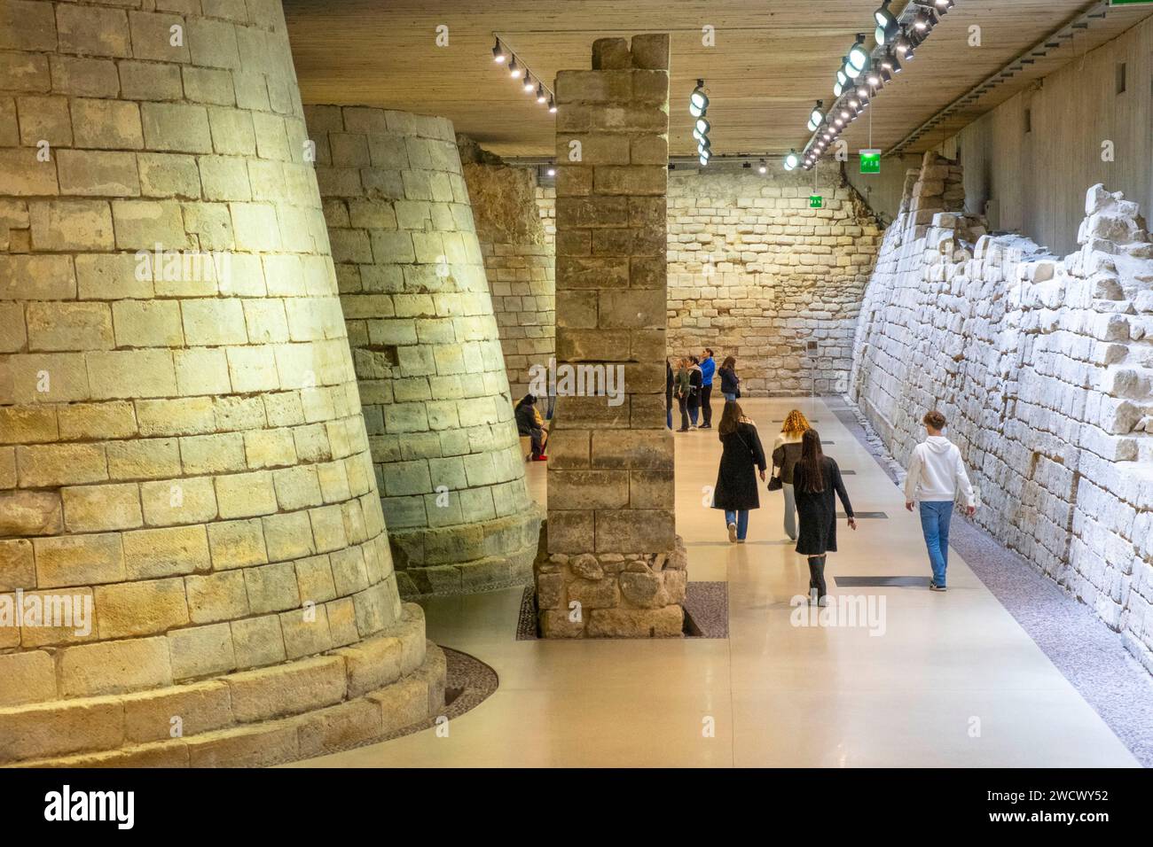 France, Paris, area listed as World Heritage by UNESCO, the Louvre ...