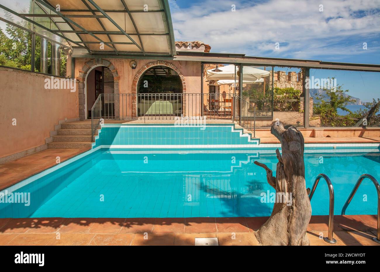 Arbatax Park Resort hotel in Arbatax. Sardinia. Italy Stock Photo - Alamy