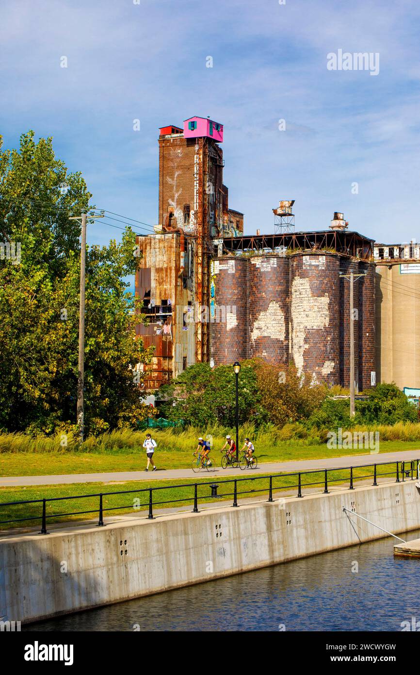 Canada, province of Quebec, Montreal, the surroundings of the Lachine ...