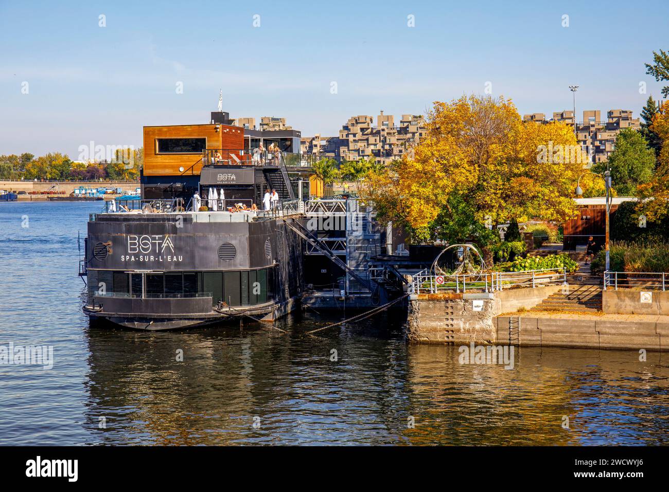 Canada, province of Quebec, Montreal, Old Montreal, the port, the Bota ...