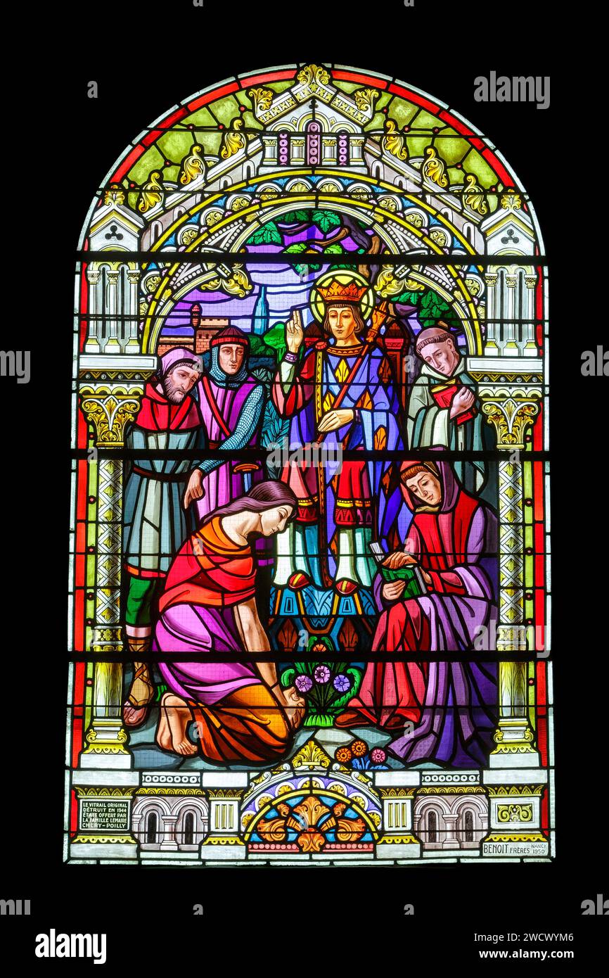 France, Meurthe et Moselle, Atton, the village received the War Cross ...