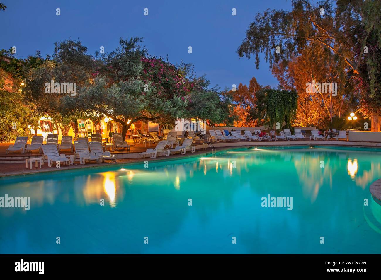 Arbatax Park Resort hotel in Arbatax. Sardinia. Italy Stock Photo - Alamy