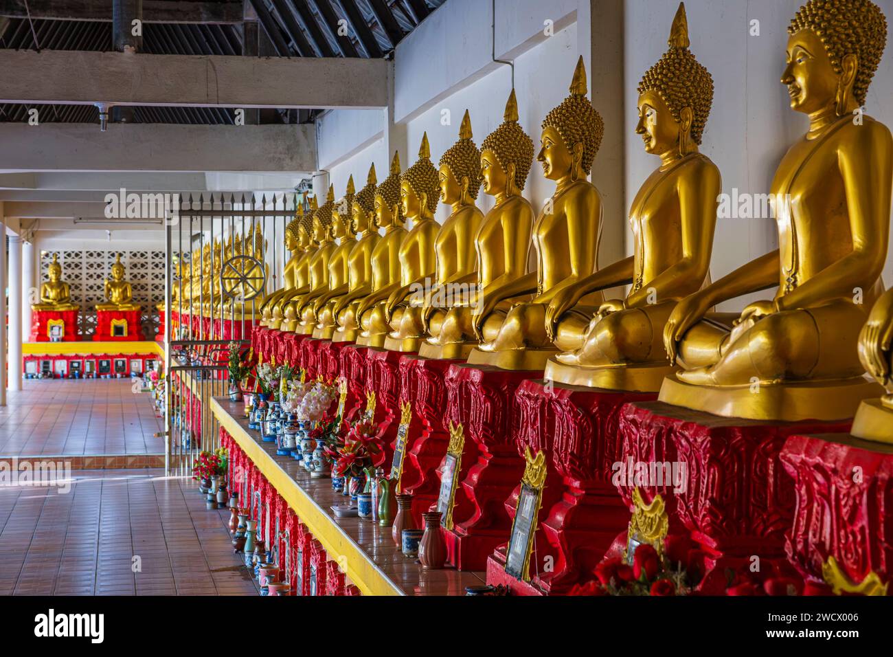 Thailand, Bangkok, Lat Krabang district, Wat Lat Krabang Buddhist ...