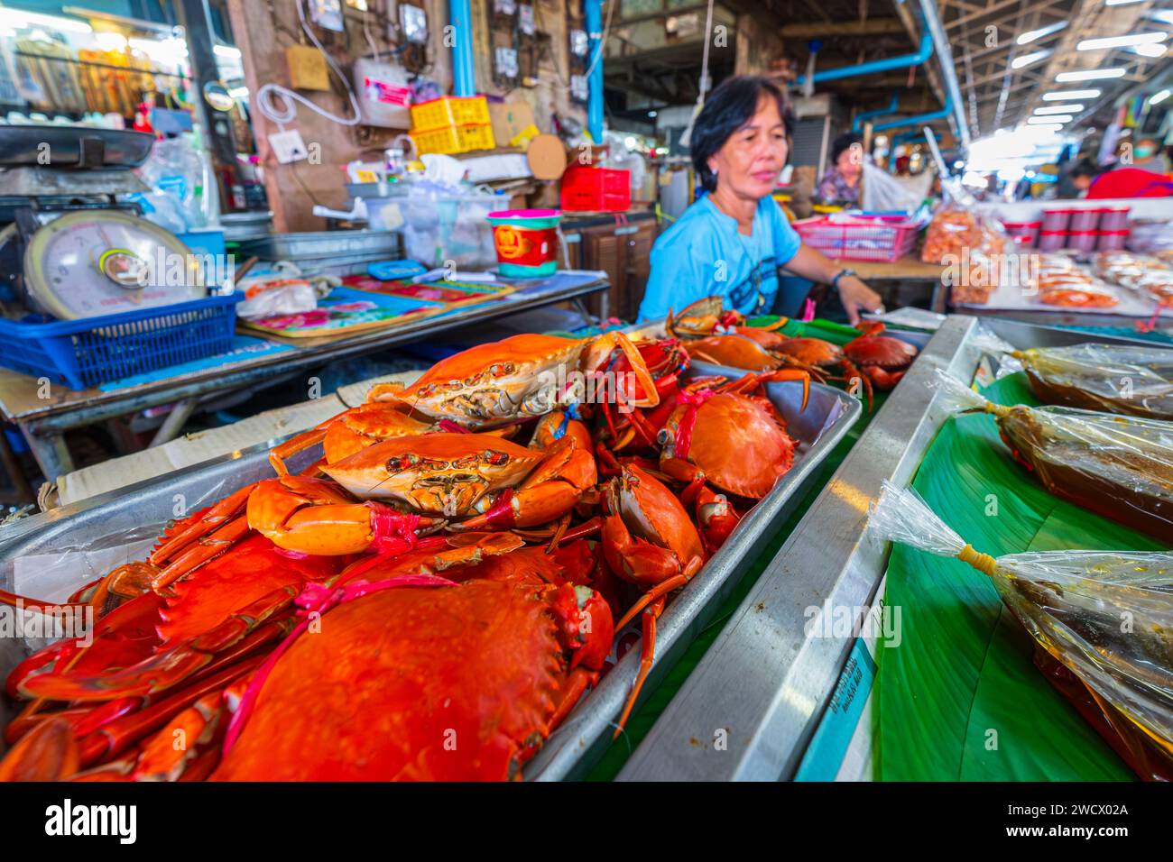 Chanthaburi seafood market hi-res stock photography and images - Alamy