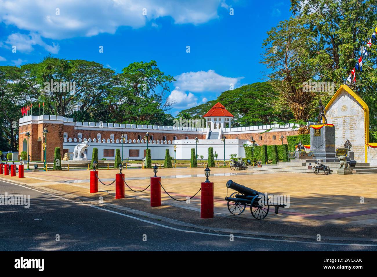 Thailand, Chanthaburi, old French Army Garrison (between 1893 and 1905 ...