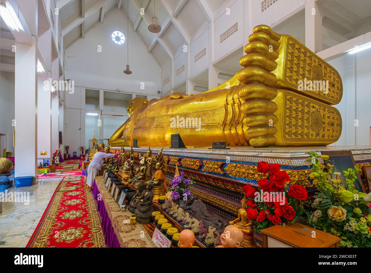 Thailand, Chanthaburi, Wat Phai Lom Royal Temple Stock Photo - Alamy
