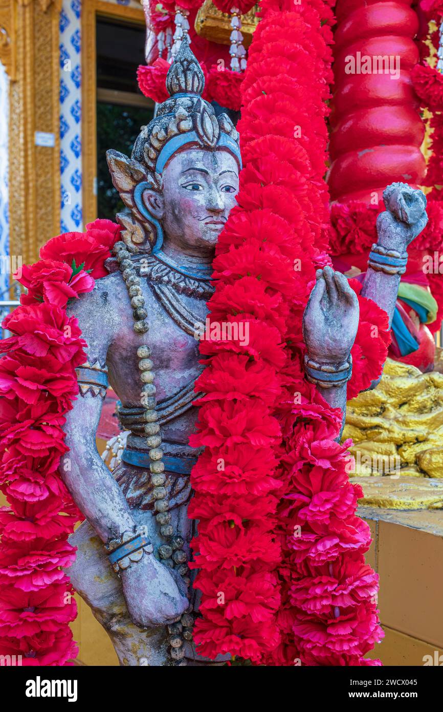 Thailand, Chanthaburi, Wat Bot Mueang Buddhist temple Stock Photo - Alamy