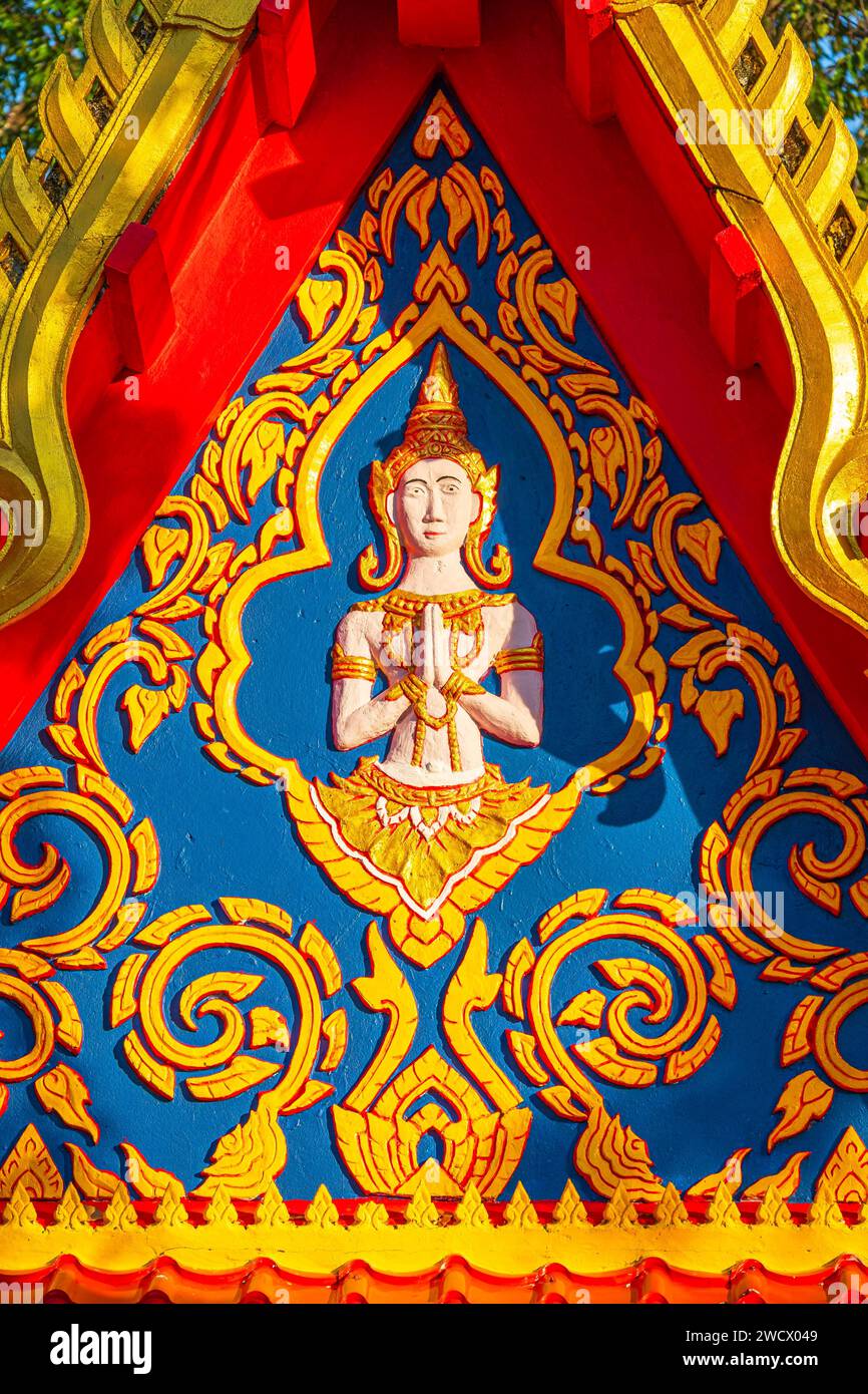 Thailand, Chanthaburi, Buddhist temple Wat Chan Tanaram Stock Photo - Alamy