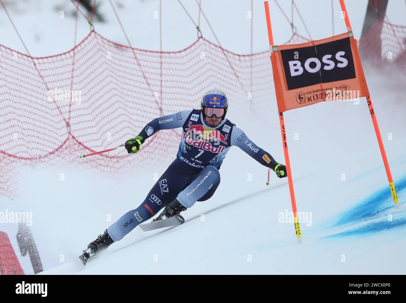 Kitzbuehel, Austria. 17th Jan, 2024. ALPINE SKIING - FIS WC 2023 ...