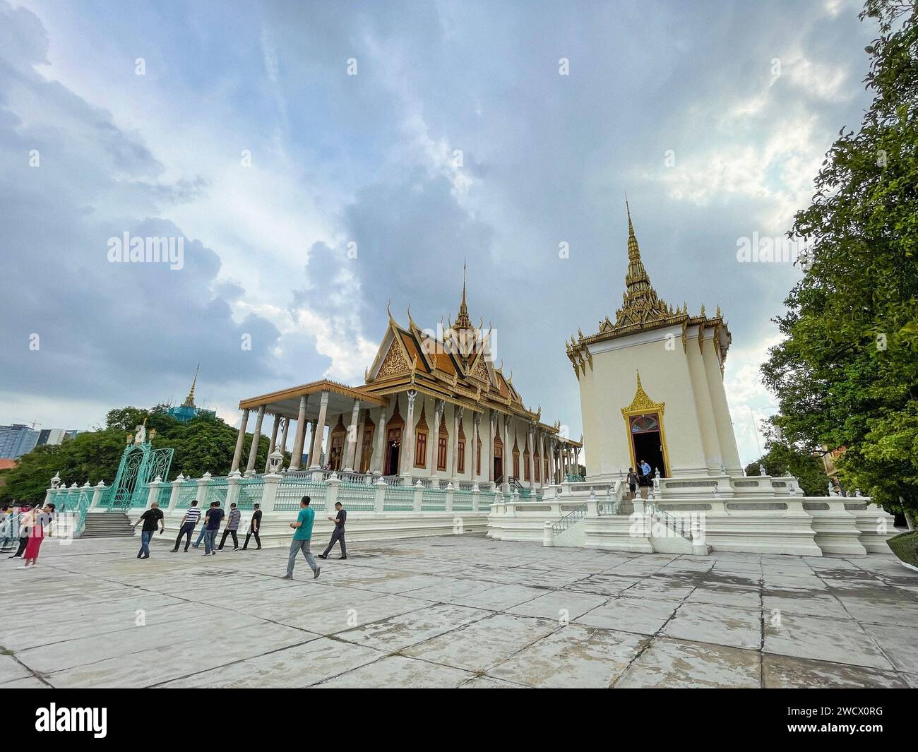 Cambodia, Phnom Penh, Royal Palace Stock Photo - Alamy