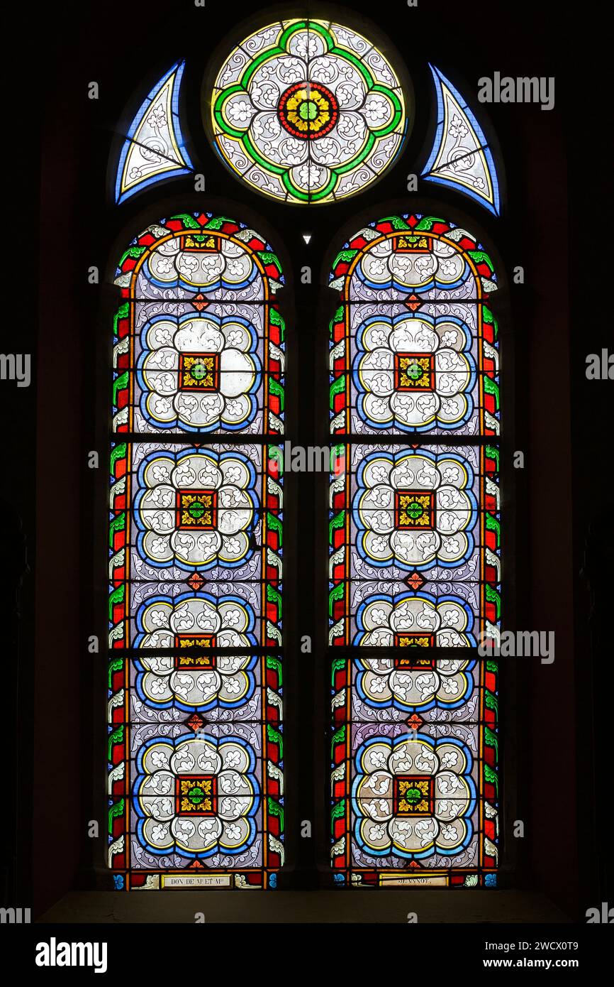 France, Meurthe et Moselle, Tantonville, St Remy church rebuilt in 1760 ...