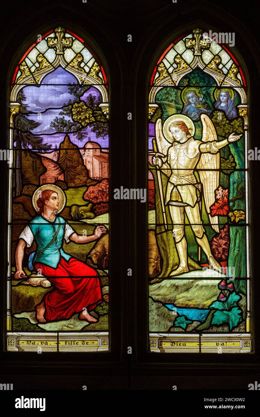 France, meurthe et Moselle, Tantonville, St Remy church rebuilt in 1760 ...