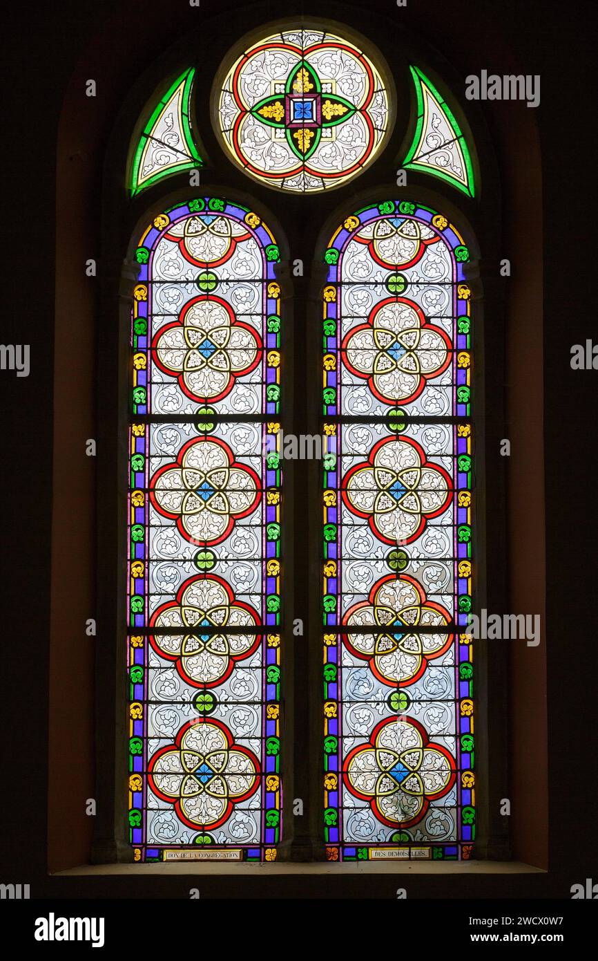 France, Meurthe et Moselle, Tantonville, St Remy church rebuilt in 1760 ...