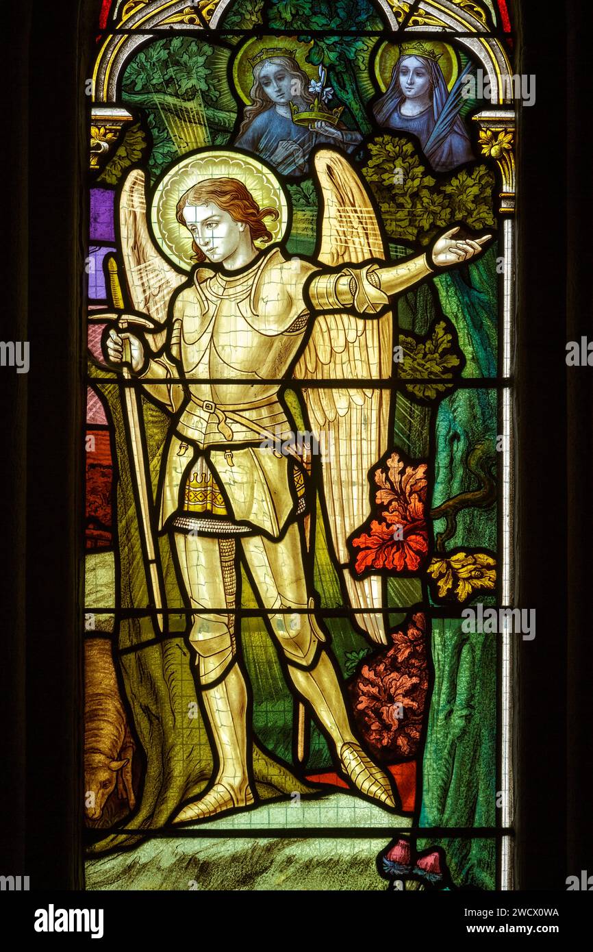 France, meurthe et Moselle, Tantonville, St Remy church rebuilt in 1760 ...