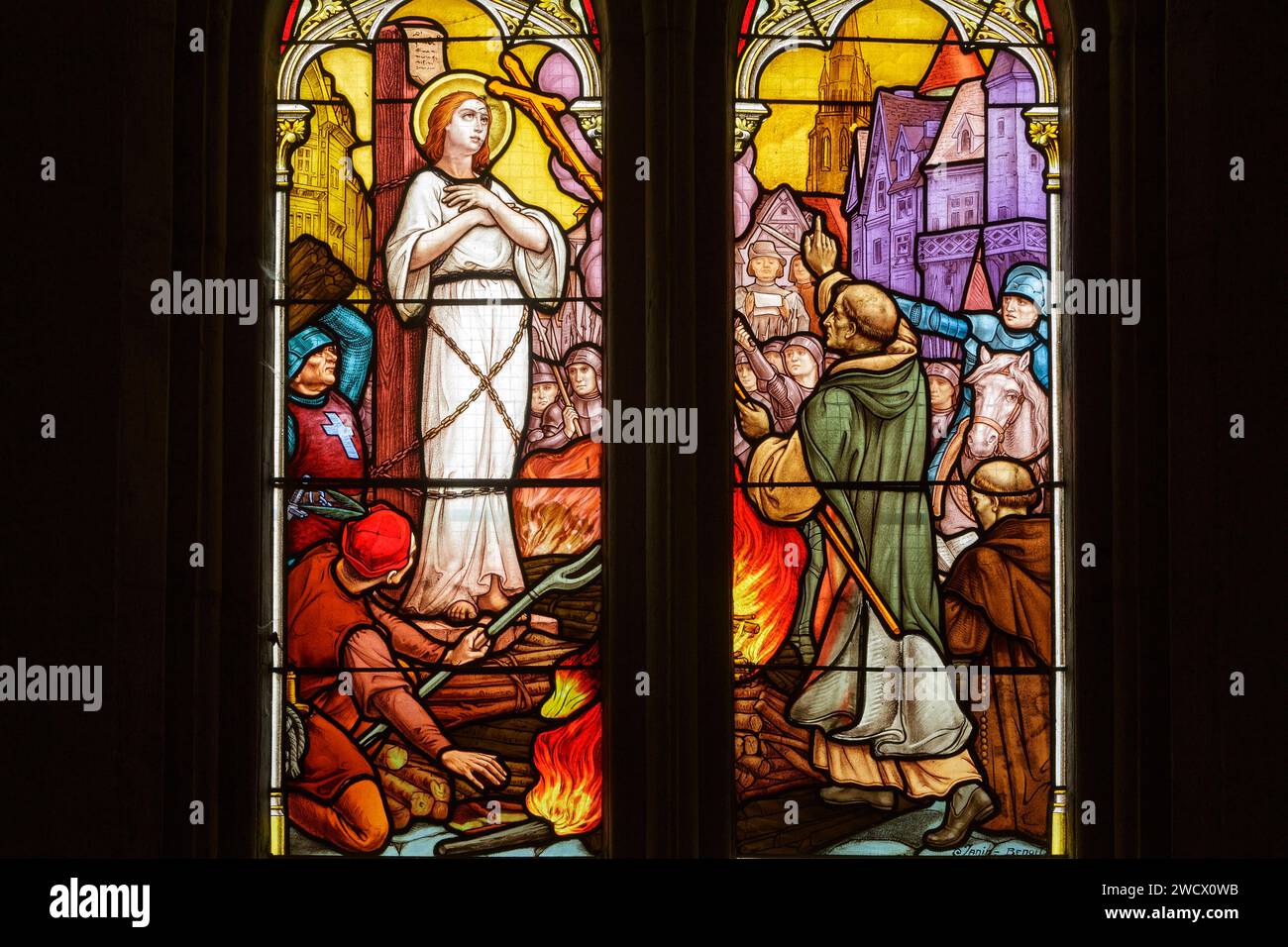 France, meurthe et Moselle, Tantonville, St Remy church rebuilt in 1760 ...