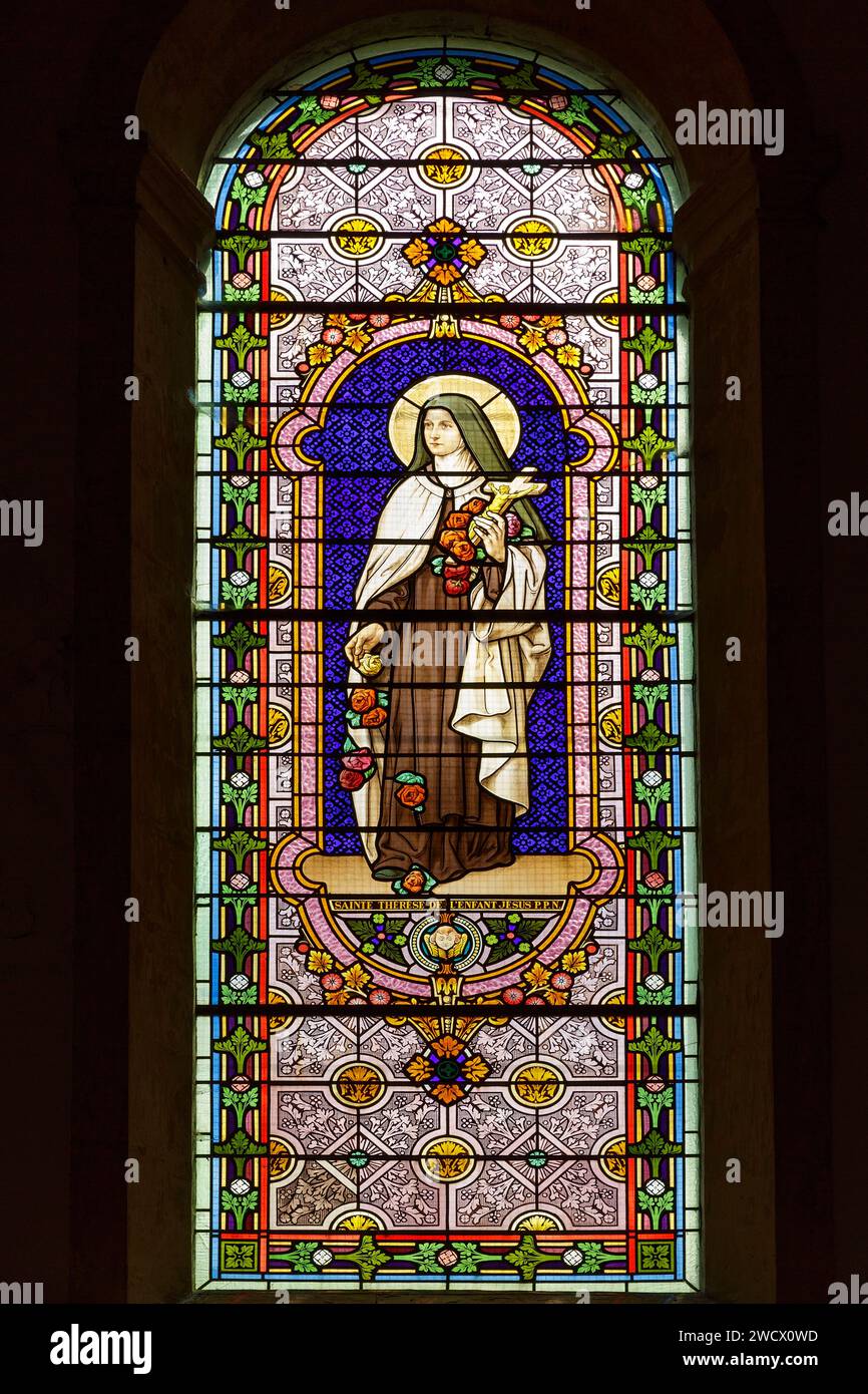 France, Meurthe et Moselle, Tantonville, St Remy church rebuilt in 1760 ...