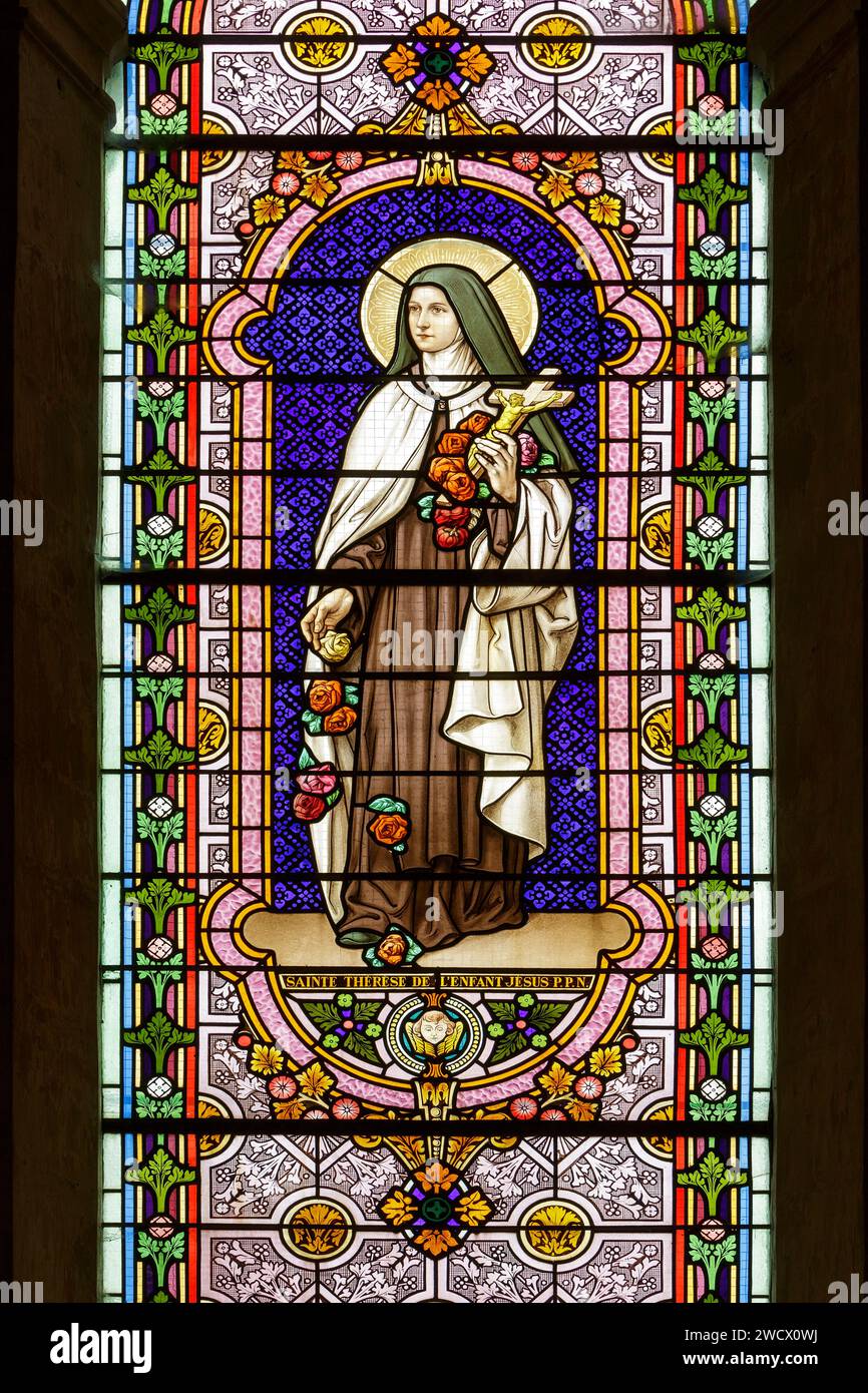 France, Meurthe et Moselle, Tantonville, St Remy church rebuilt in 1760 ...