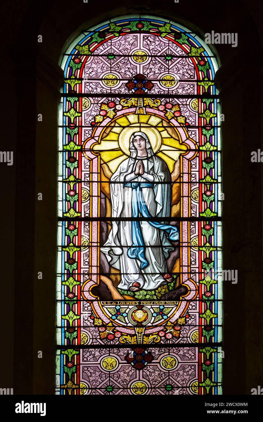 France, Meurthe et Moselle, Tantonville, St Remy church rebuilt in 1760 ...