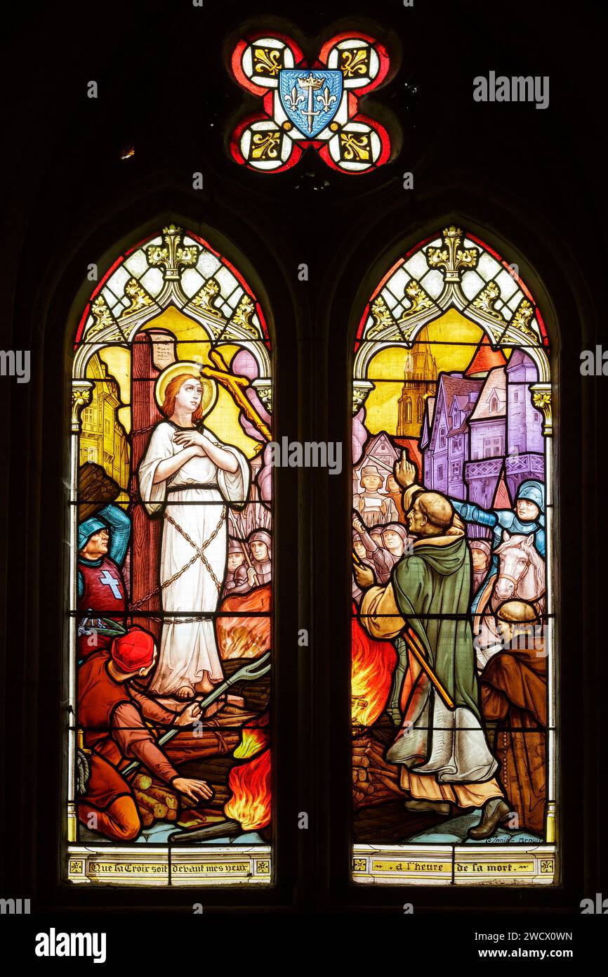 France, meurthe et Moselle, Tantonville, St Remy church rebuilt in 1760 ...